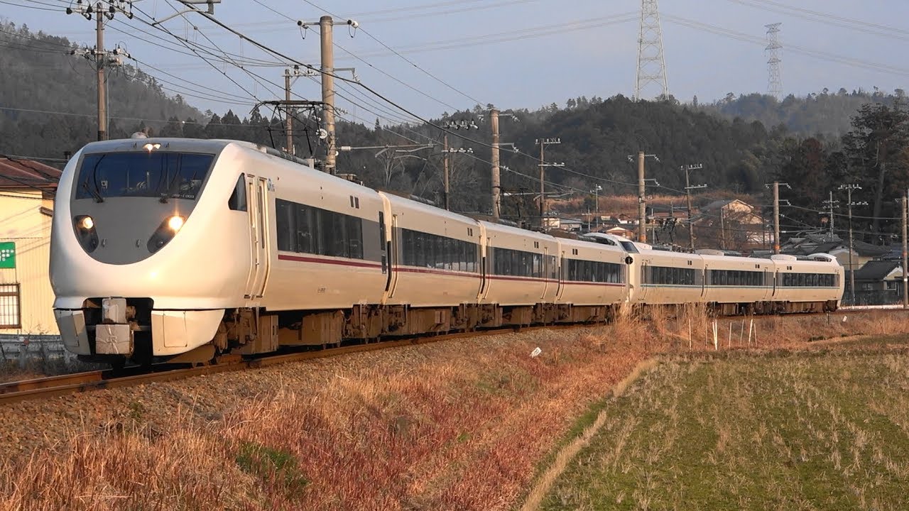 2020/02/03 5087M 特急 はしだて7号 289系(FG403編成+FI003編成) - YouTube