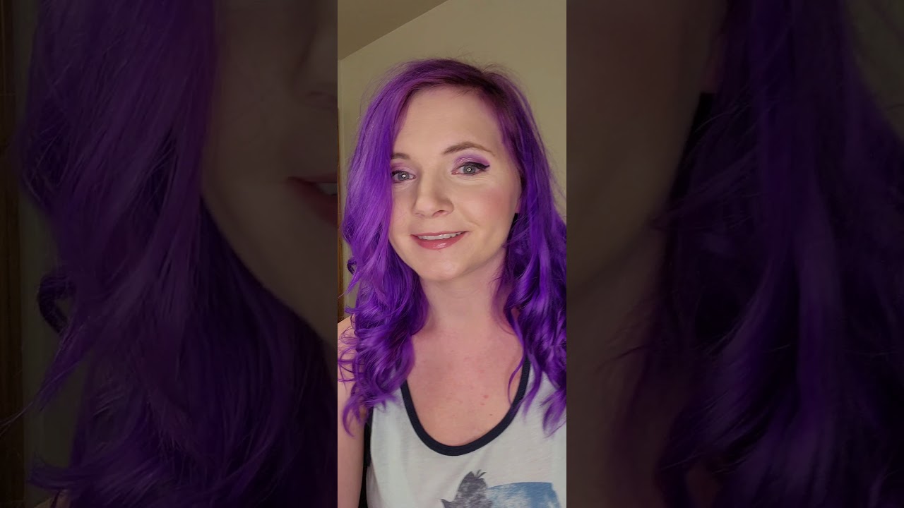 I used Brad Mondo's XMondo Hair Color! SUPER PURPLE - YouTube