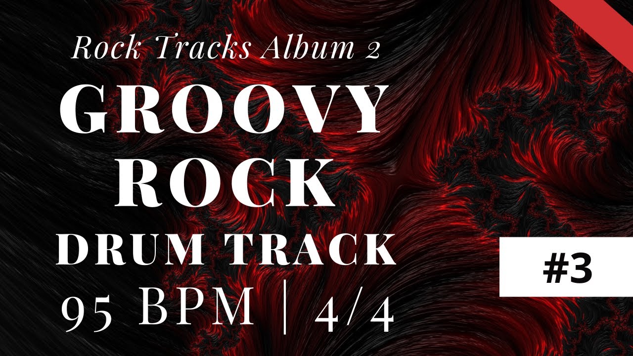use this groovy rock drum track for practise - YouTube