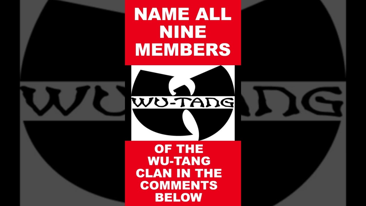 Nombres Del Clan Wu Tang Wu Tang Clan Anuncia Su Gira Final Junto A