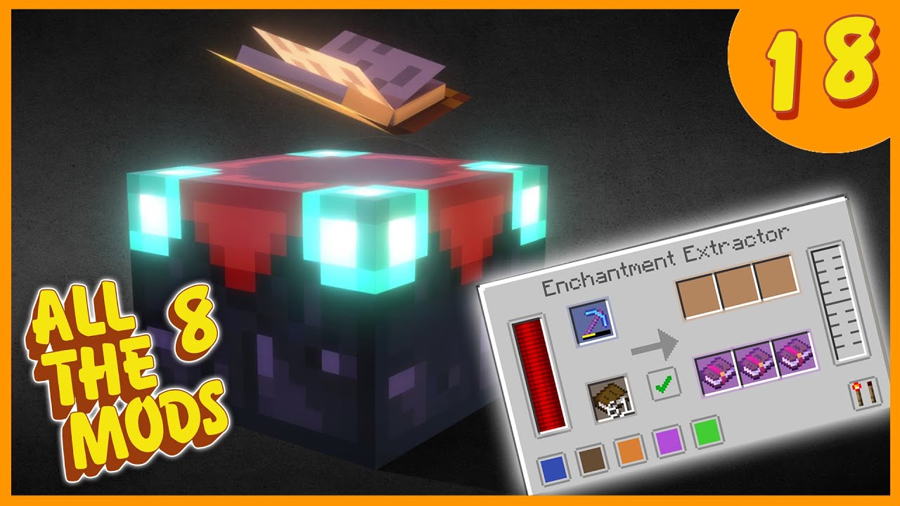 All The Mods 8: Disenchanting #18 [ Modded Minecraft 1.19.2 ] - YouTube