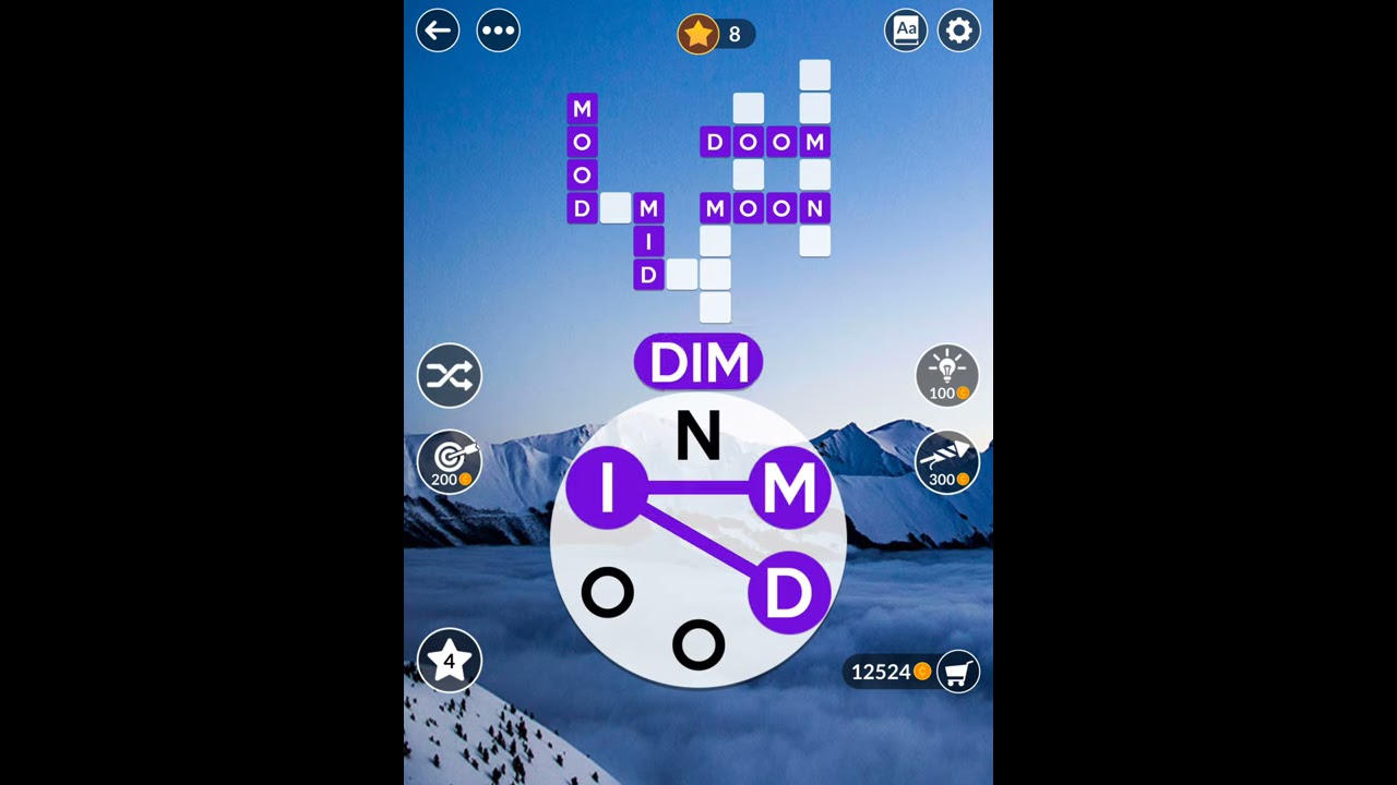Wordscapes Level 3653 Answers - YouTube