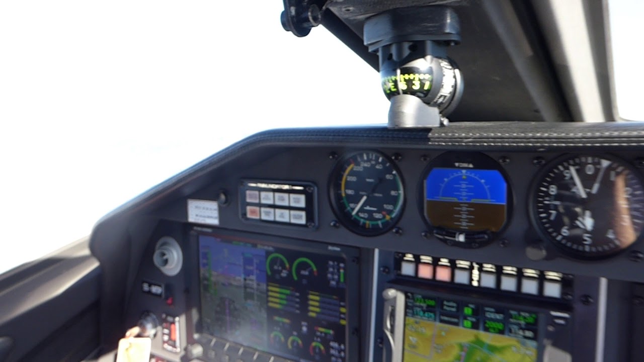 Pipistrel - Panthera cockpit view Karst - YouTube