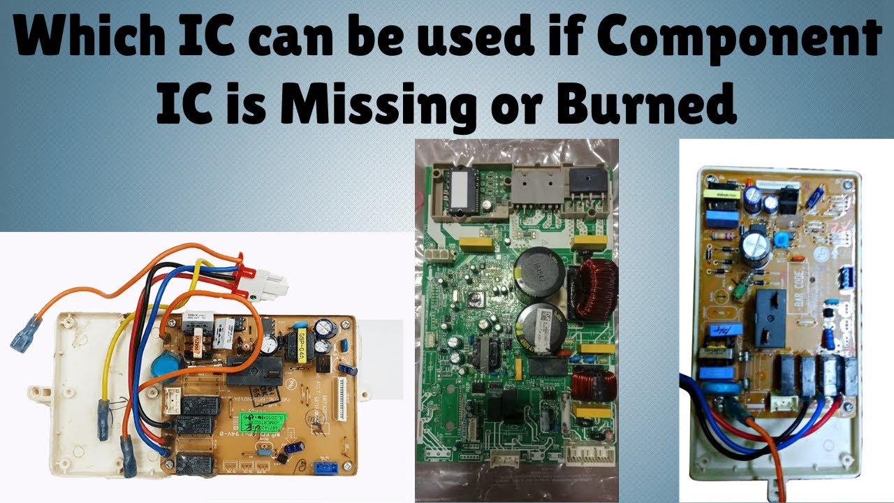Which IC can be used if Component IC is Missing or Burned | Join PCB ...