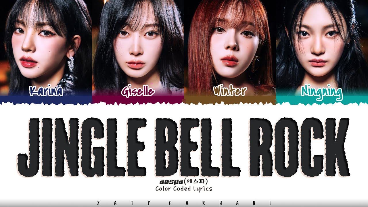 aespa - 'Jingle Bell Rock' Lyrics [Color Coded_Eng] - YouTube