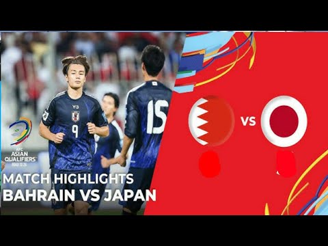 LIVE STREAMING BAHRAIN VS JAPAN AFC ASIAN QUALIFIERS ROAD TO 26 - YouTube