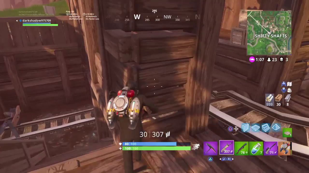 Fortnight a solo match - YouTube