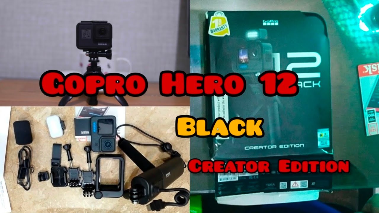 gopro hero 12 creator edition | gopro hero 12 creator edition unboxing ...