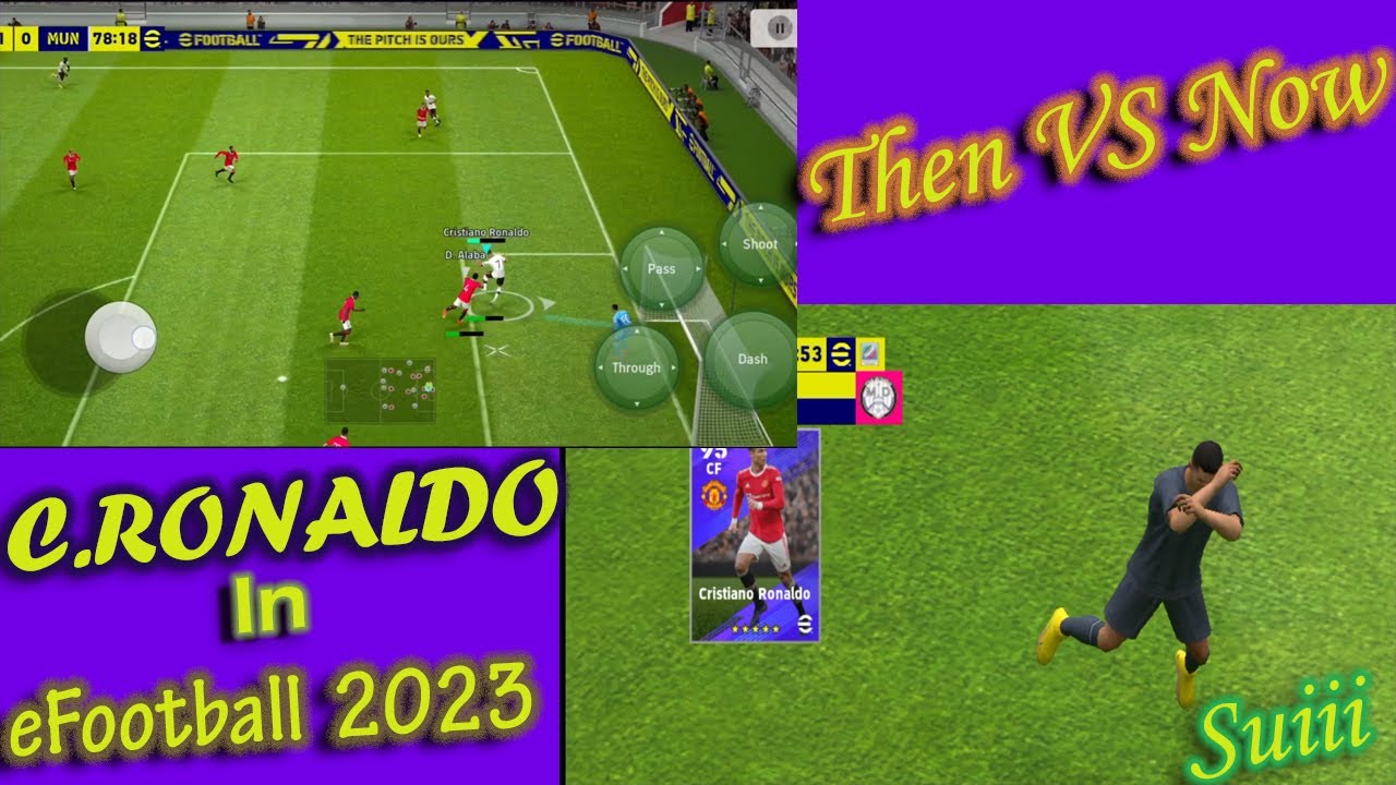 Cristiano Ronaldo Then VS Now In eFootball 2023 !! Bot Gaming HuB ...