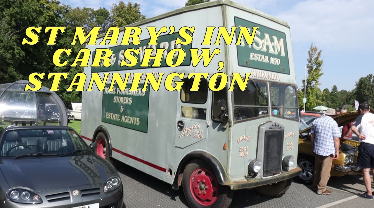 St Mary's Inn, Car Show, Stannington - YouTube