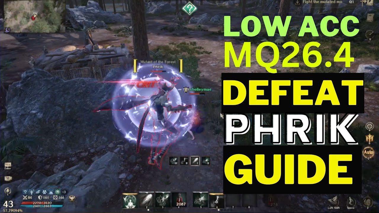 Night Crows MQ 26.4: How to Beat Boss Phrik (Low Accuracy Mage Guide ...
