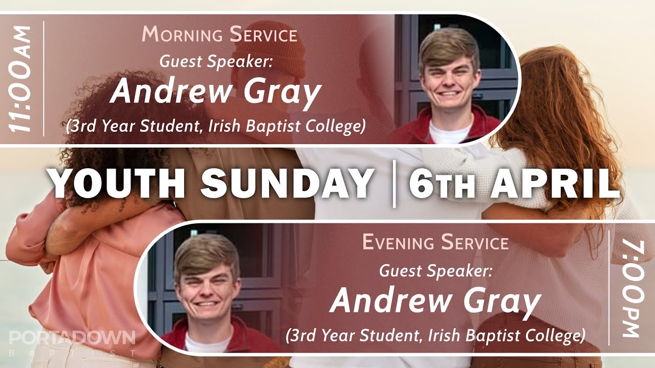 YOUTH SUNDAY - Your Church Needs You (1 Corinthians 12:12-26), Andrew ...