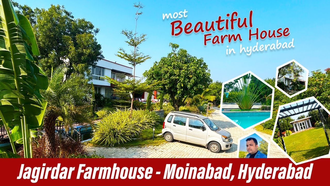 Farm House in Hyderabad | Jagirdar Farmhouse Moinabad🥰#farmhouse # ...