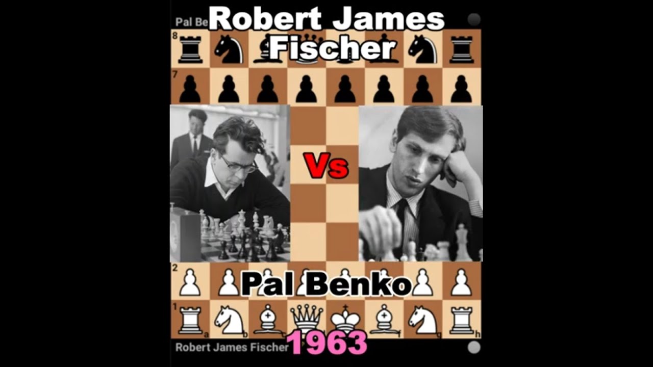Classic Fischer King side attack. Robert James Fischer vs Pal Benko ...