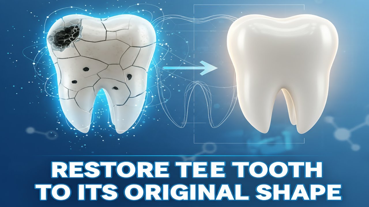 Restore the Tooth to Its Original Shape - YouTube