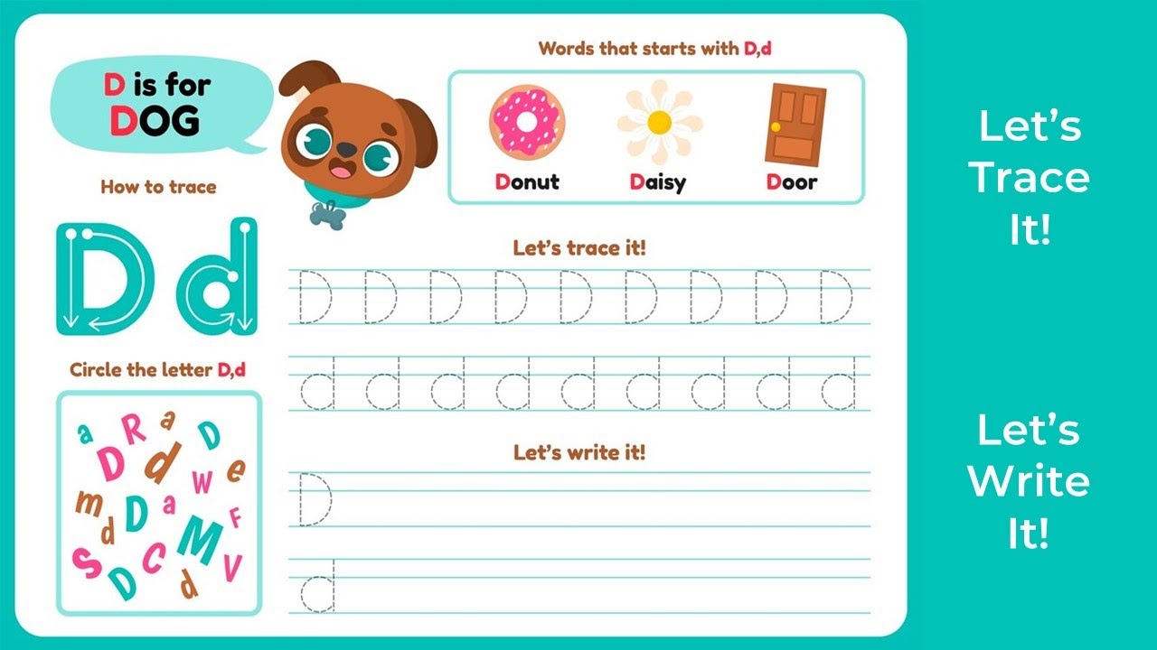 Alphabet tracing for toddlers | learn alphabet tracing | Tracing ...