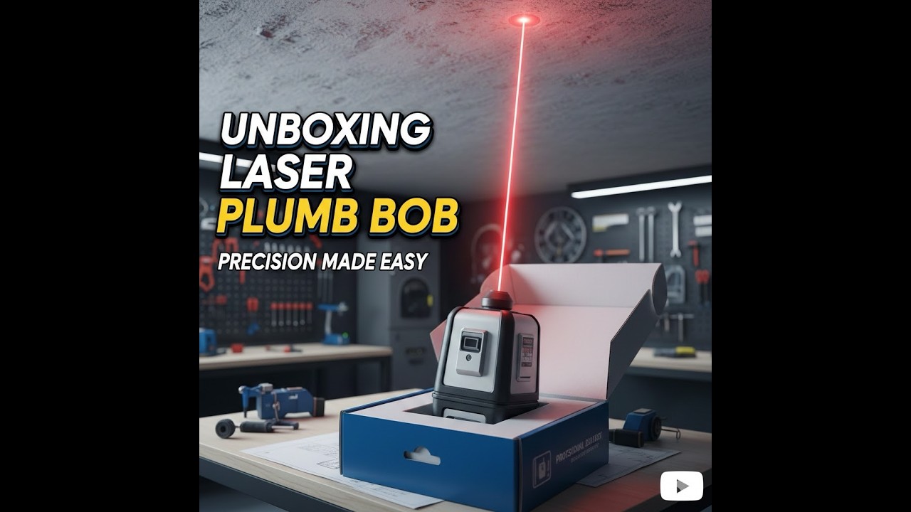 Unboxing a Laser Plumb Bob and how to use it – Precision Made Easy ...