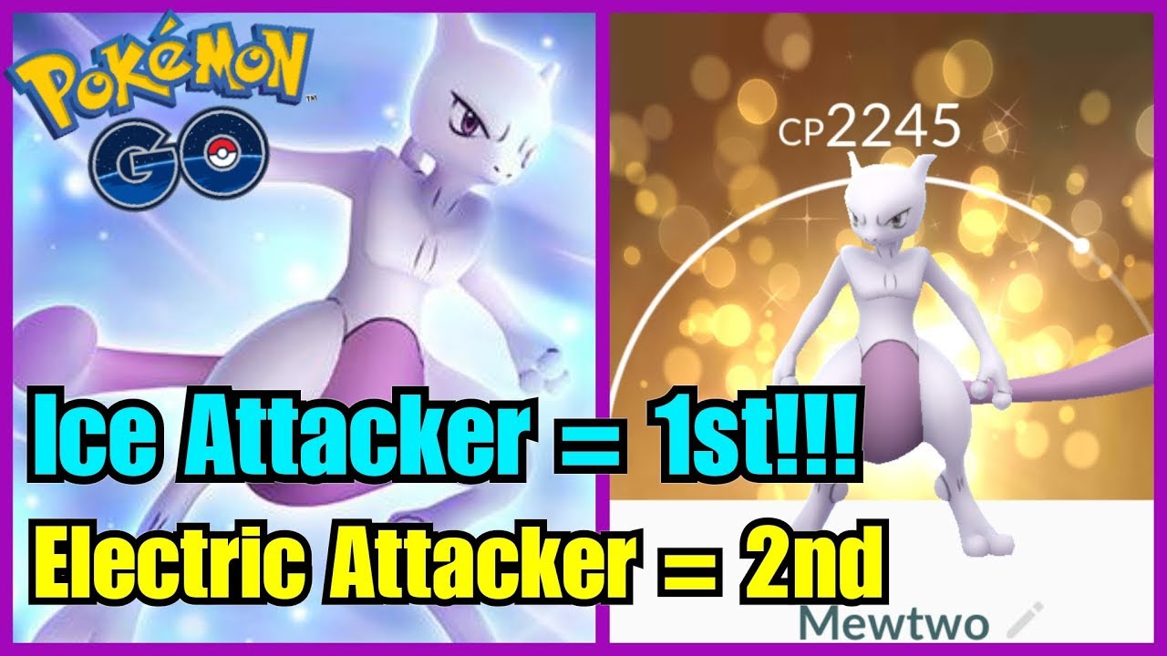 MEWTWO IS THE BEST ICE ATTACKER IN POKEMON GO! - YouTube