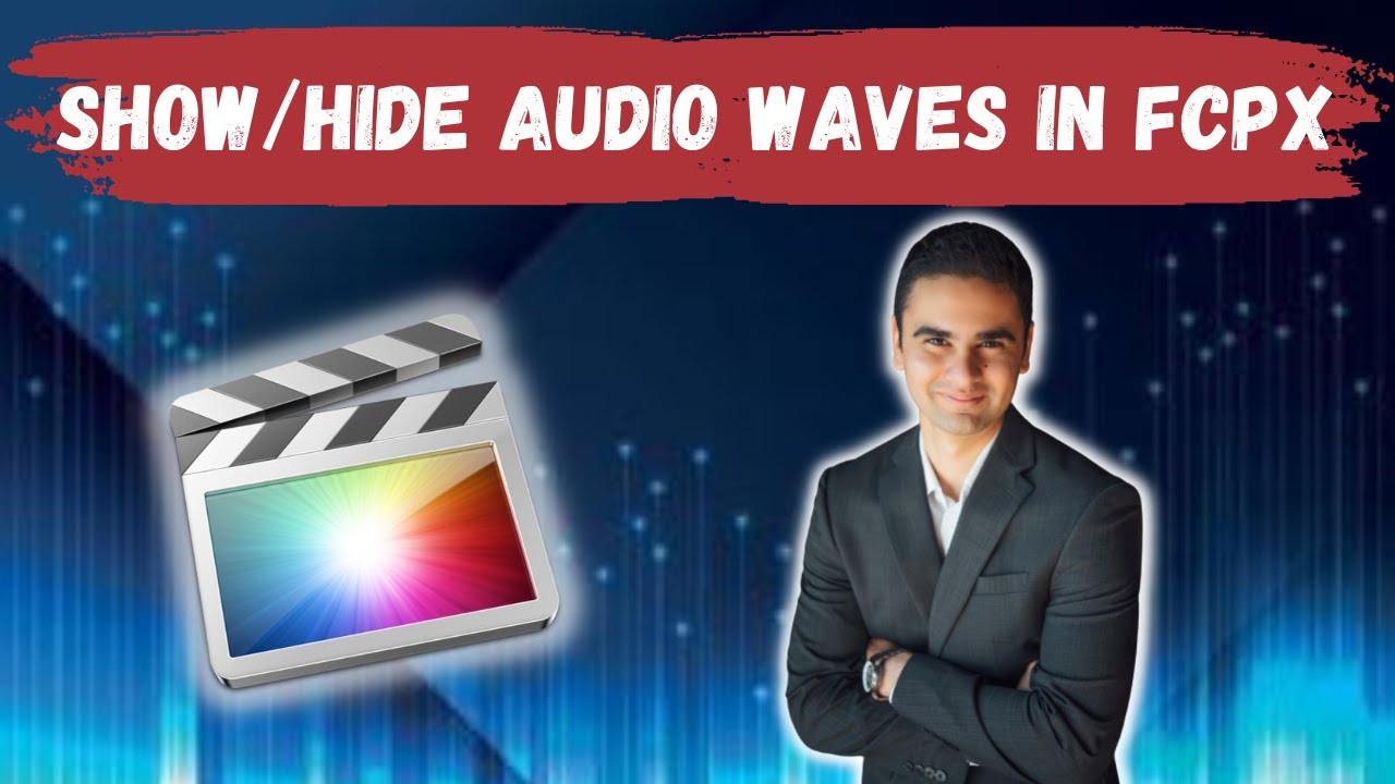 How To Show Or Hide Reference Waveforms In Final Cut Pro - YouTube