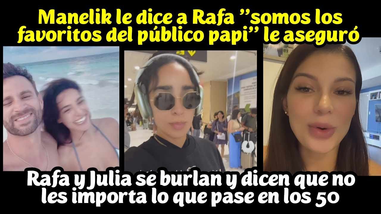 Manelik le dice a Rafa y Julia Gama que en su team esta el ganador # ...