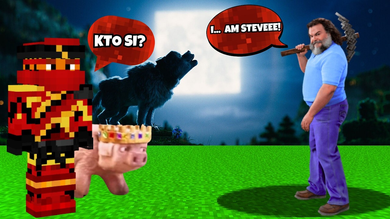 Minecraft vo Filme, BOLA TO KRAVINA... ALE DOBRÁ KRAVINA! (Minecraft vo ...