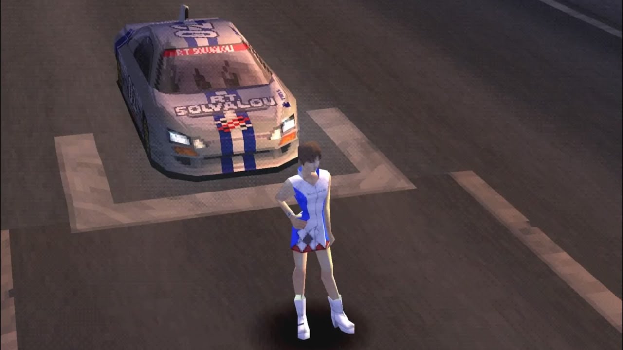 R4: Ridge Racer Type 4 - R.T Solvalou Playthrough - Heat 1 - YouTube