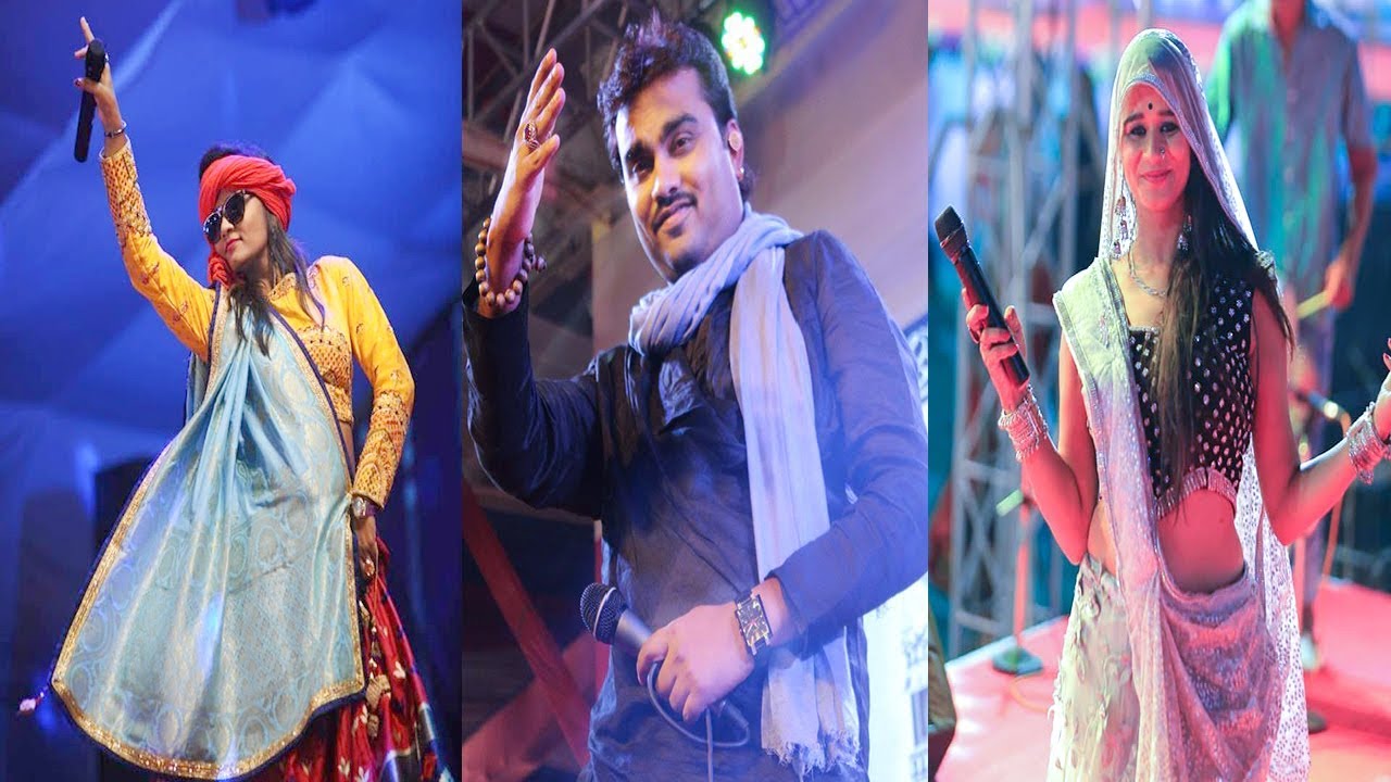 Jignesh Kaviraj - Tejal Thakor - Trusha Rami Gujarati Garba Queen ...