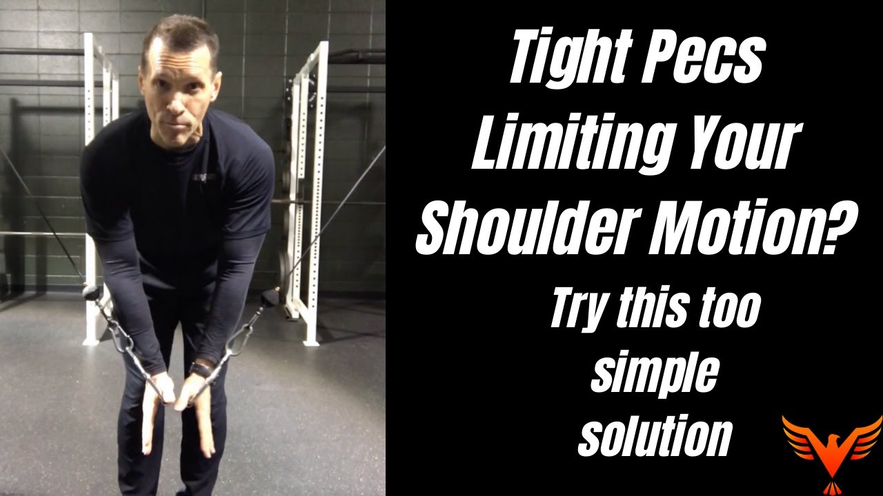 Can't get your pecs to stretch out? Try this pec stretch too simple ...