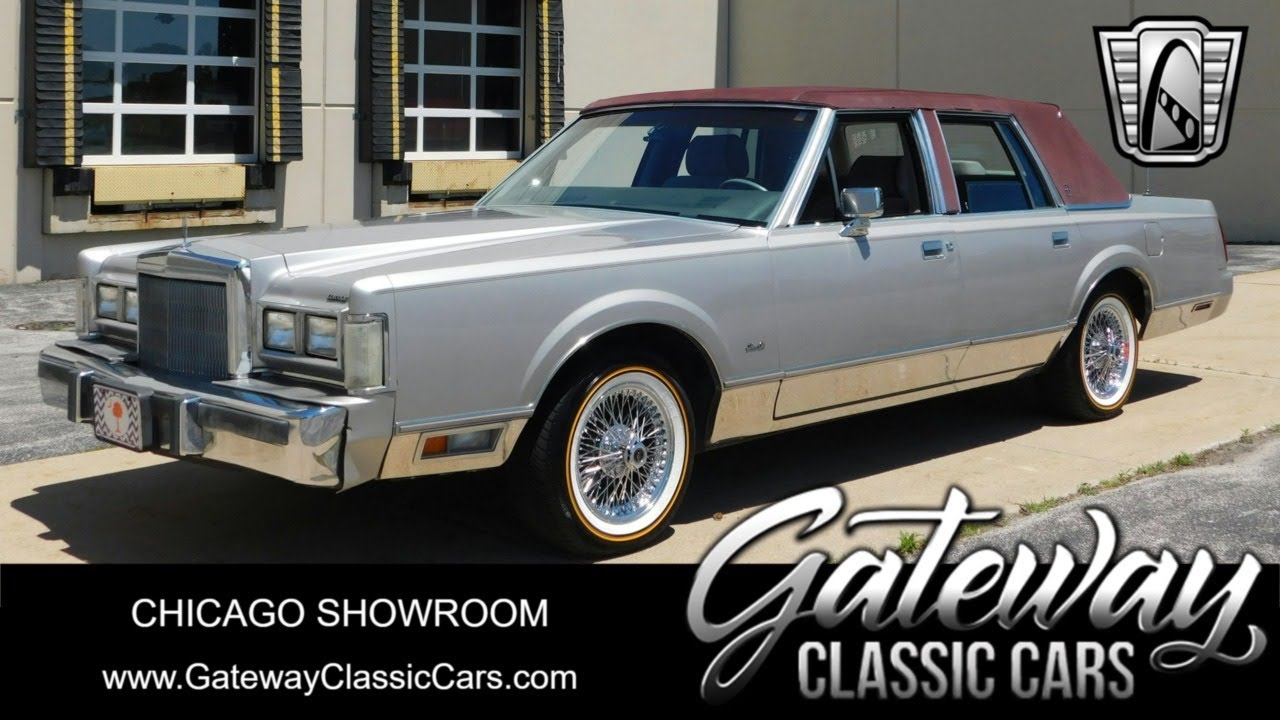 1988 Lincoln Town Car #2354 Gateway Classic Cars Chicago - YouTube
