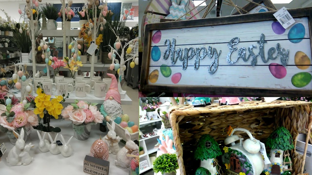 DECORACIONES DE EASTER EN LAS TIENDAS BEALLS Y MARSHALL 🐇 - YouTube