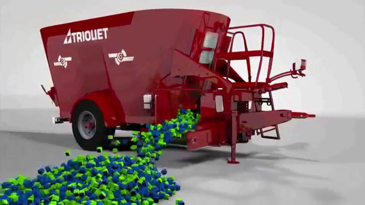 Trioliet Solomix 2 Dual flow - YouTube