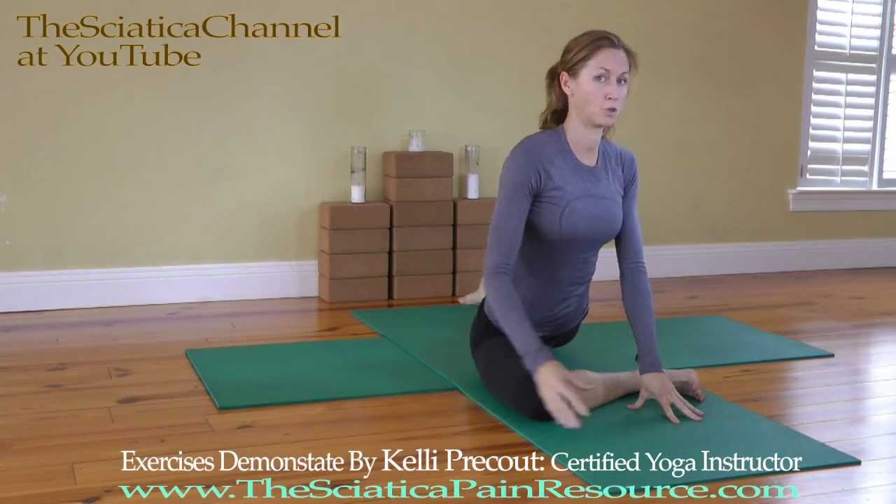 Sciatica Exercise: Pigeon Pose - YouTube