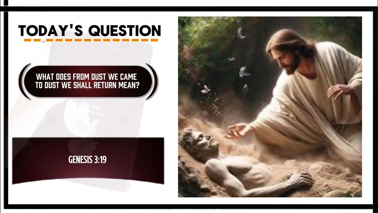 From Dust We Came: Unveiling Bible Meaning & Your Spiritual Life ...
