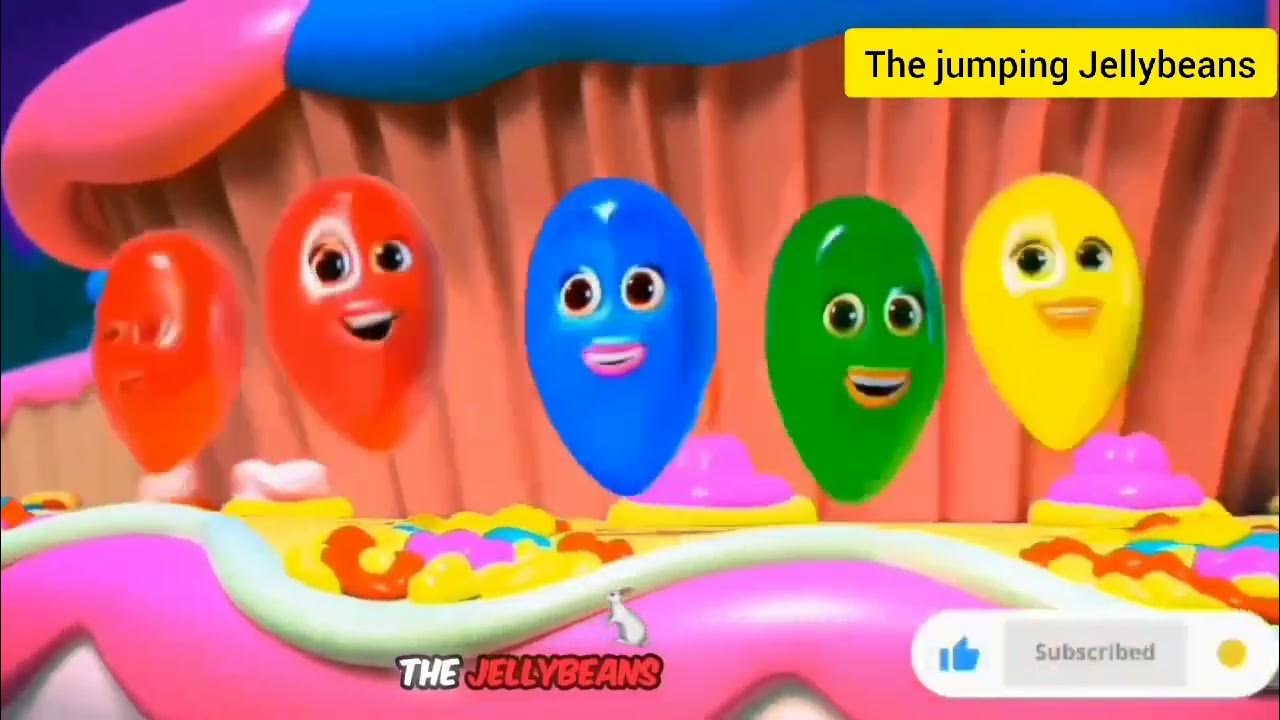 The Jumping Jellybeans | Fun Kids’ Song & Dance | Nursery Rhymes 🍬🎵 ...