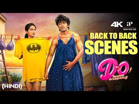 Double Occupancy Hindi | 4K | Super Scenes | Santhosh | Samyuktha | Reshma | Vinoth Kishan
