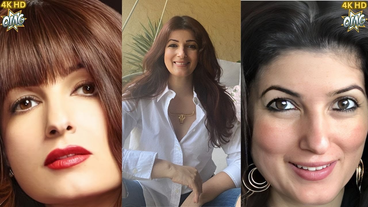Twinkle Khanna Hot|4K Face Closeup| Biography| Lips & Nose|2024 - YouTube