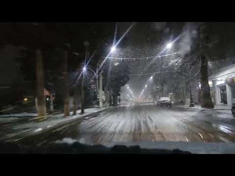 Xaçmaz elə indi! Super qar yağır! Novruz qarı )