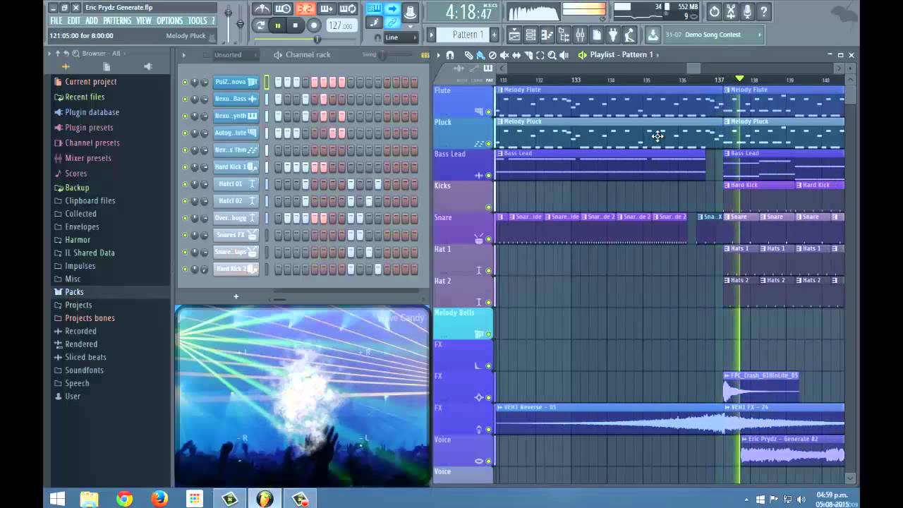 Eric Prydz - Generate (Remake FULL by Dj Isack FL Studio 12) - YouTube