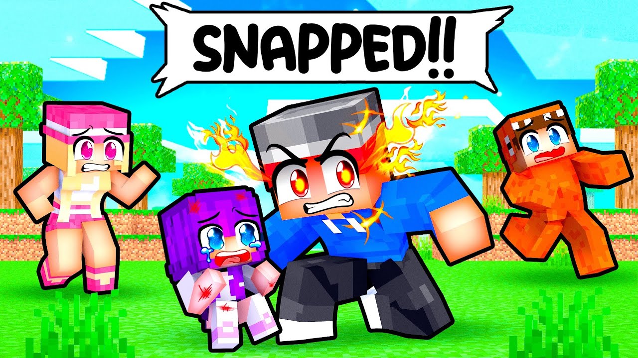 Gara SNAPPED in Minecraft! - YouTube