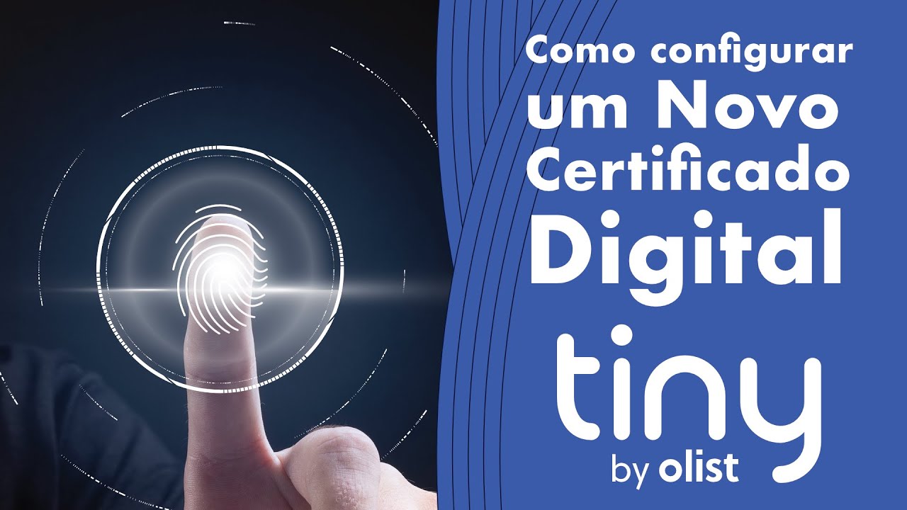 Como configurar um Novo Certificado Digital na Tiny - YouTube