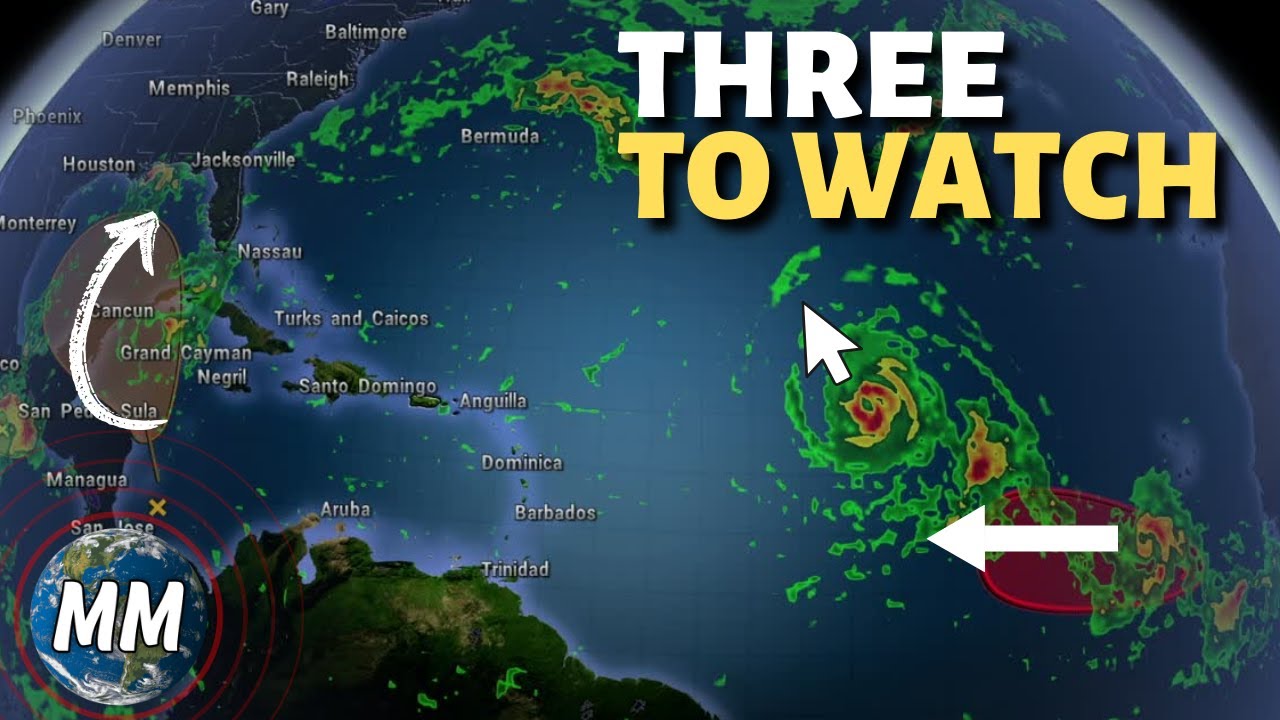A Major Hurricane Develops This Week | Forecast For Monday September ...