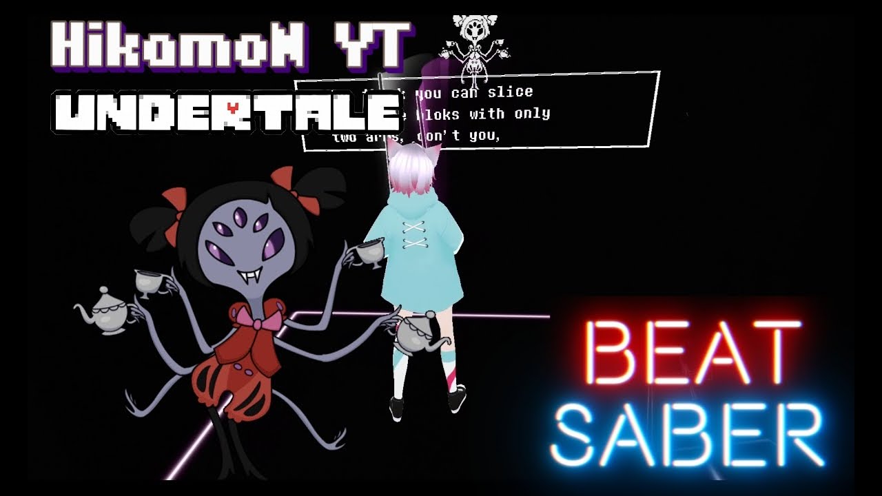 Undertale Muffet Boss Fight [Beat saber] expert - YouTube