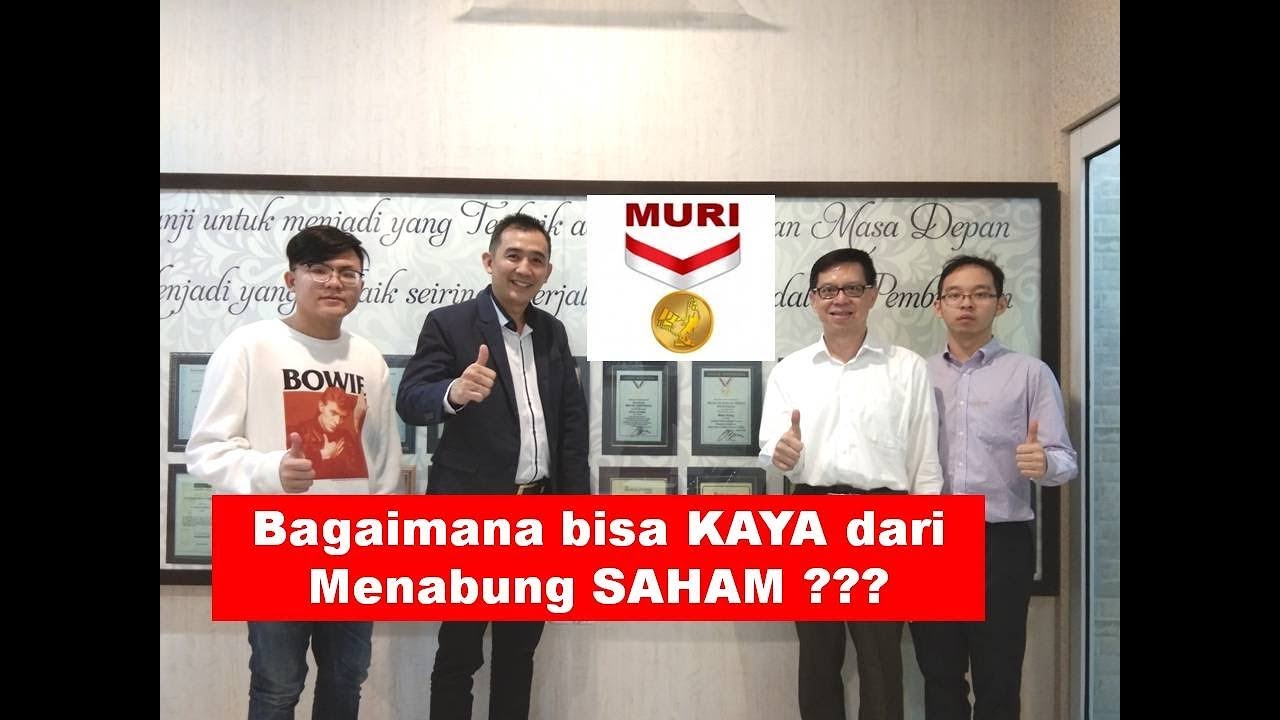 SUKSES dan KAYA dari Menabung SAHAM ??? I REKOR MURI I Darmin, SE., MBA ...