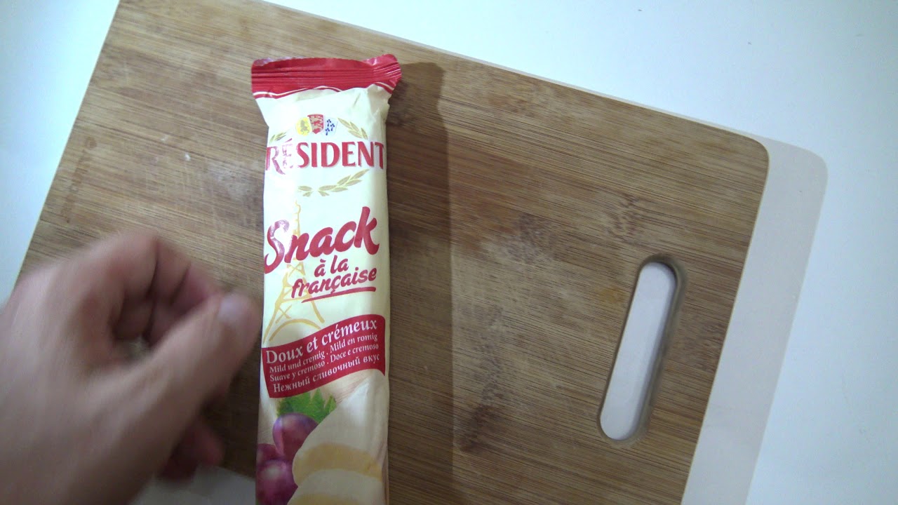 Сыр President Snack a la francaise с плесенью отзывы - YouTube