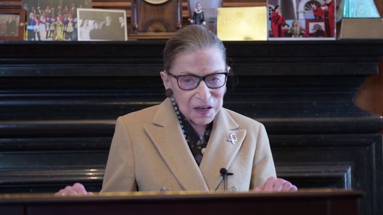 Justice Ruth Bader Ginsburg on Professor Kenneth Karst - YouTube