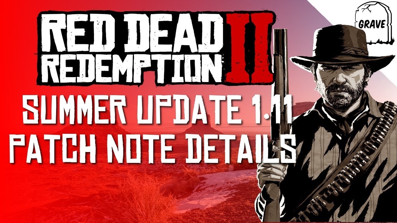 Red Dead Redemption 2 Update 1.11 Details | Patch Note Details - YouTube