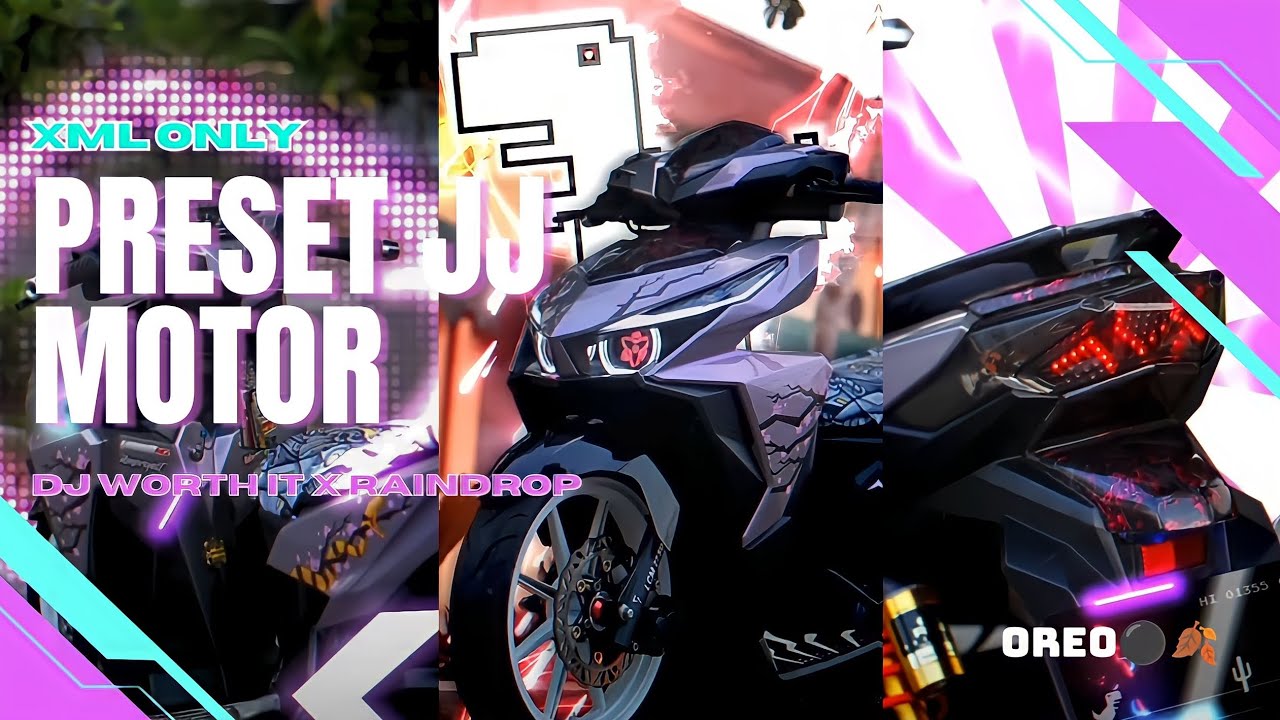 PRESET JJ MOTOR📃 || DJ WORTH IT X RAINDROP VIRAL TIKTOK🥵😠👊🏻 - YouTube