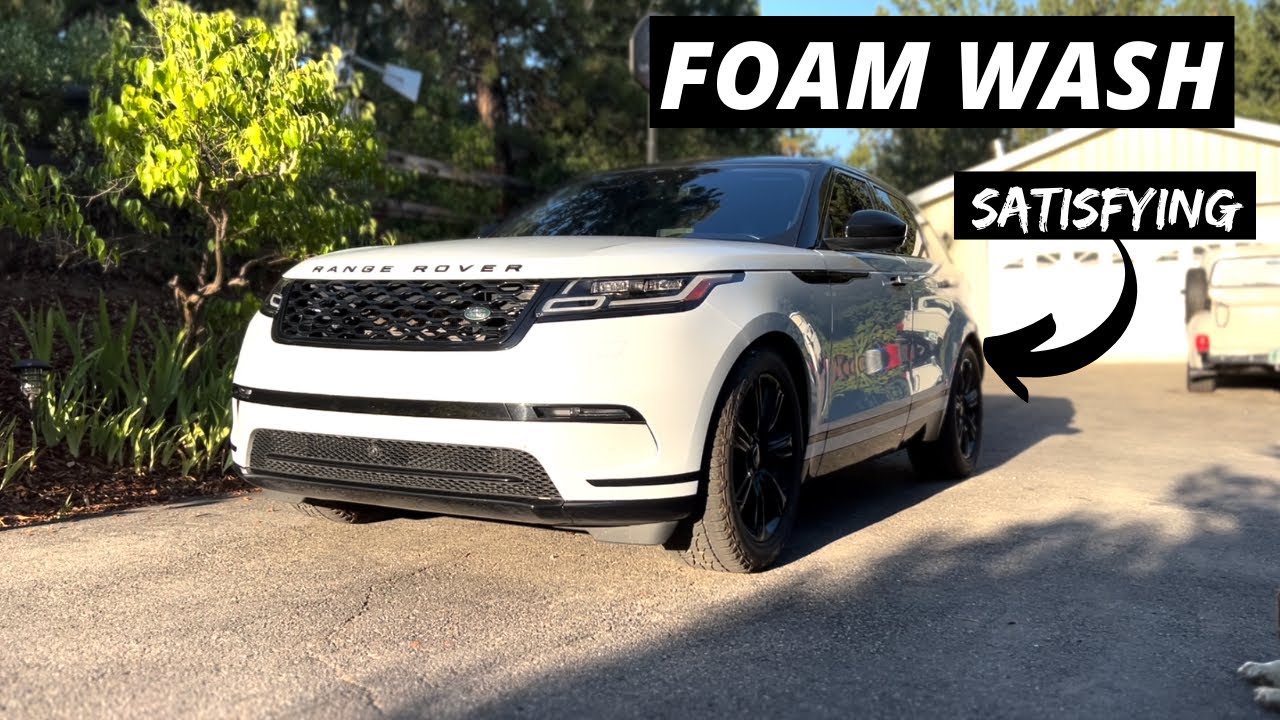 Washing A Dirty Range Rover - Satisfying Exterior Auto Detailing - YouTube