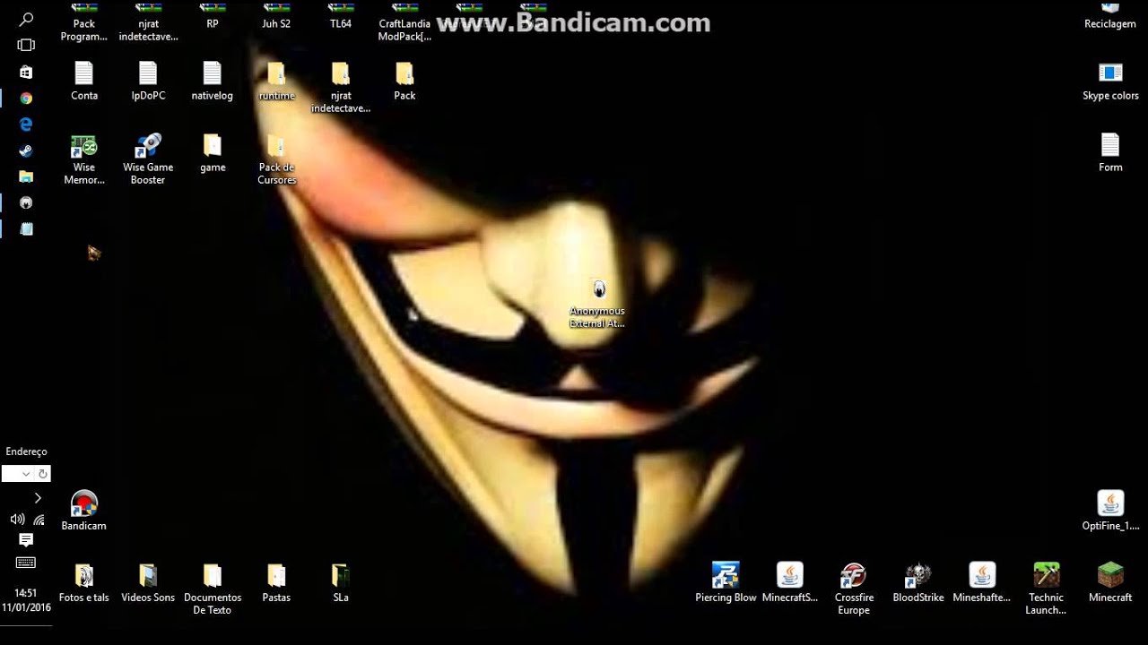 1º Video Do Canal ! - DDoS pelo Anonymous External Attack - « By : UnSaTISfieD - YouTube