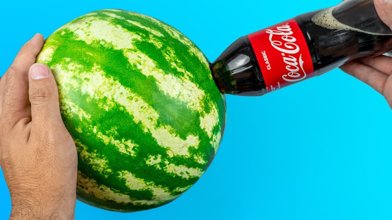 12 AWESOME WATERMELON TRICKS AND IDEAS - YouTube